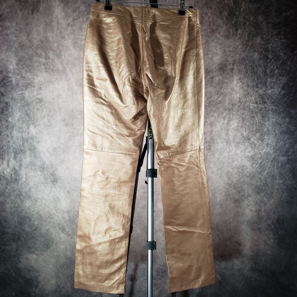 Gap Bronze Leather Pants - Gem